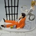 STAY OUT of PRISON or Jail Bride & Groom Wedding Cake Topper Soap ...