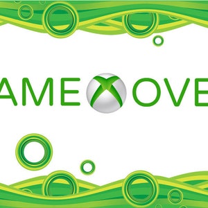 GAME OVER Playstation Funny Wedding Cake Topper Video Game - Etsy