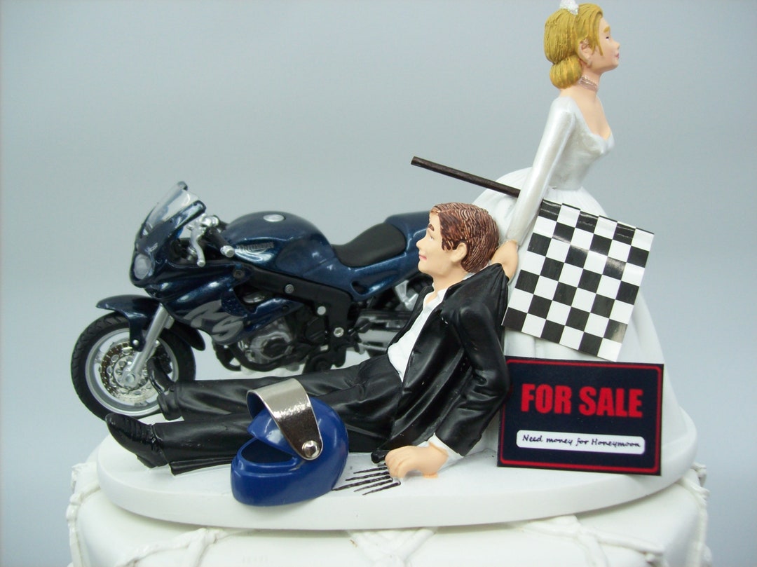 Motorcycle 955i Rs Blue TRIUMPH Racing Street Bike Bride and Groom ...