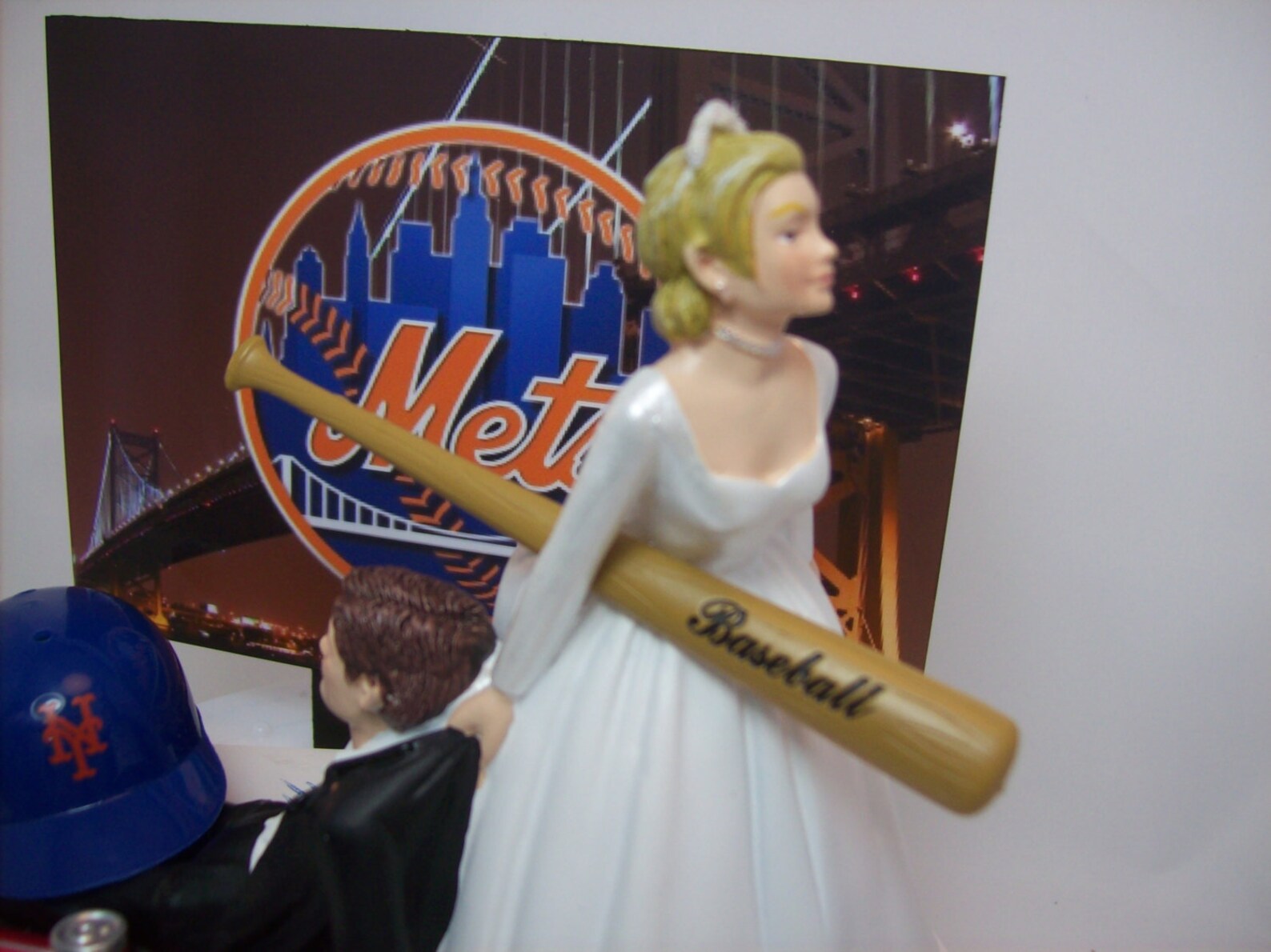 NEW YORK METS Baseball or Your Team Bride and Groom Funny - Etsy