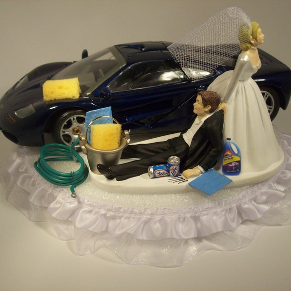Mclaren F1 Car Cake Topper - Etsy