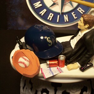 SEATTLE MARINERS Baseball (or Your Team) Bride and Groom Funny Wedding ...