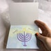 Happy Chanu-cat Hanukkah Card - Etsy