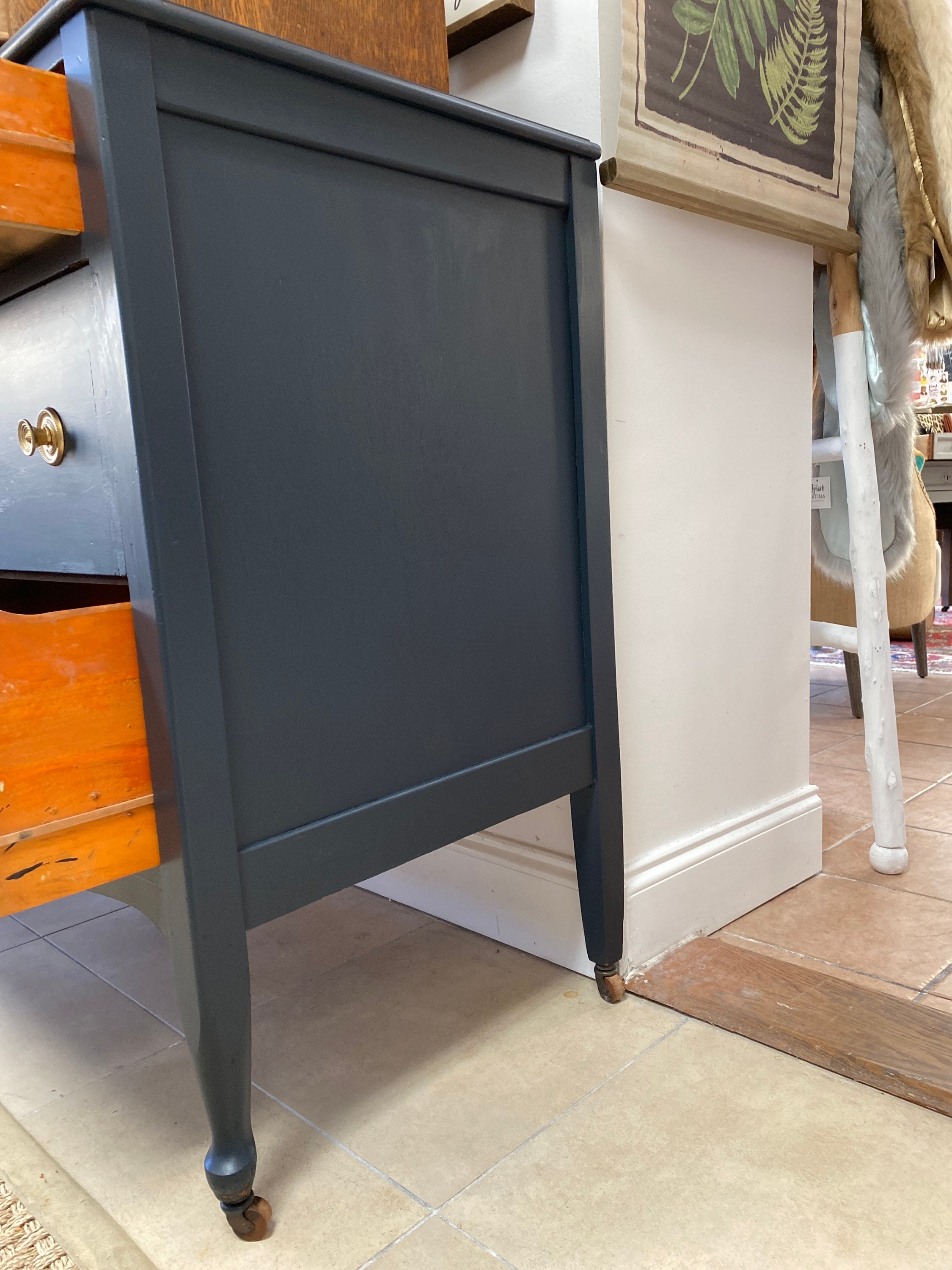 SOLD EXAMPLE of Our Custom Painting Services Vintage Dresser - Etsy