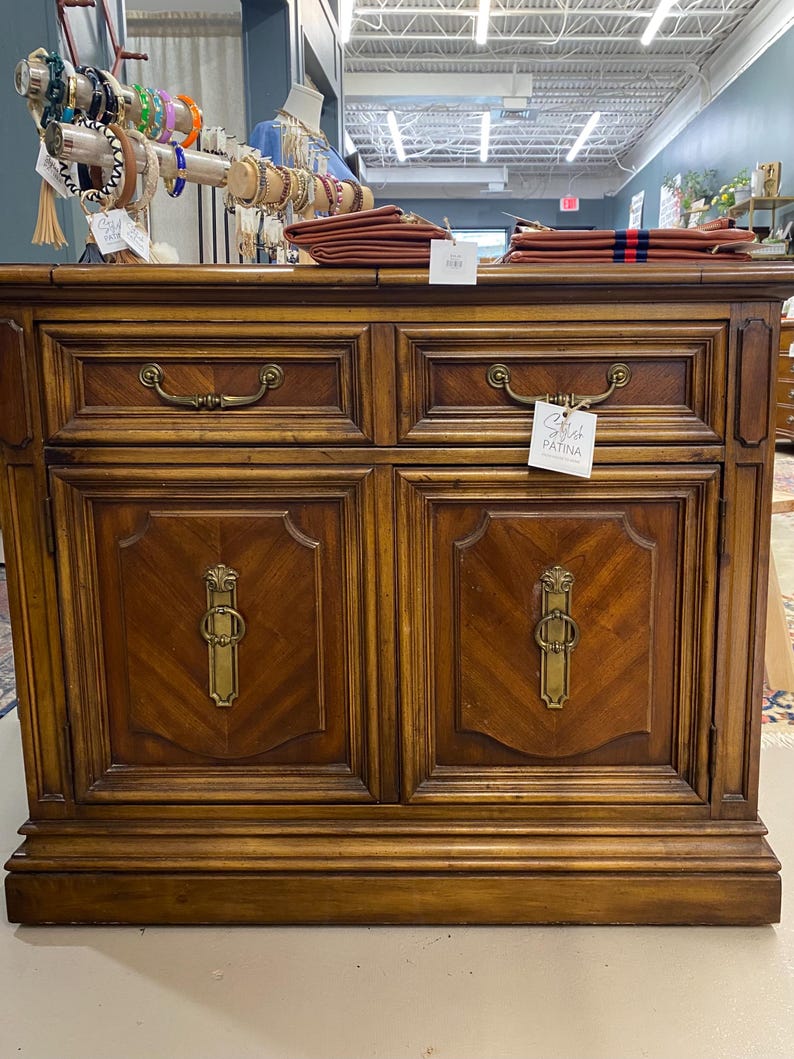 Josh - Vintage Bar I Console I Server - Etsy