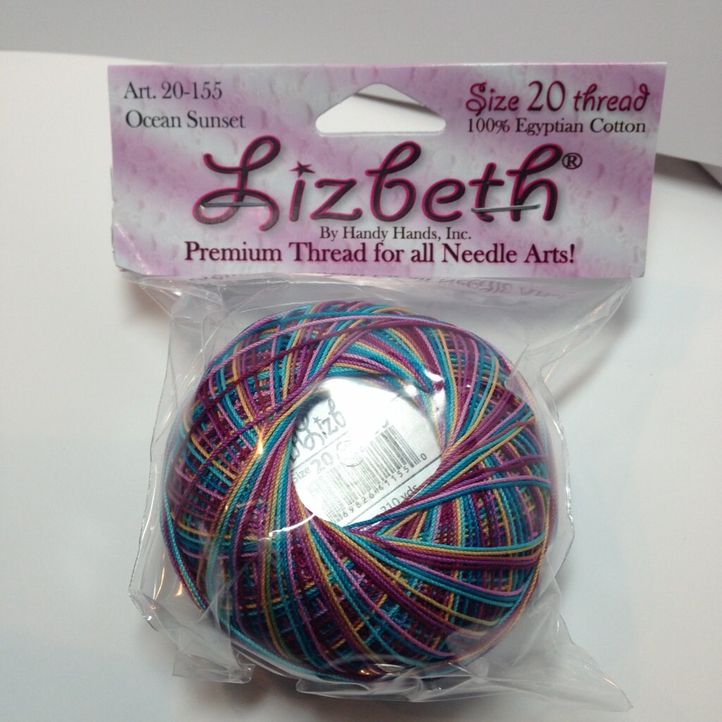 FULL SPOOL Lizbeth Tatting Thread Size 3 10 20 40 or 80 - Etsy UK