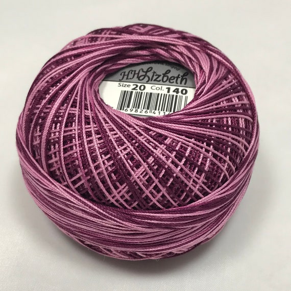 FULL SPOOL Lizbeth Tatting Thread Size 20 or 40 | Etsy