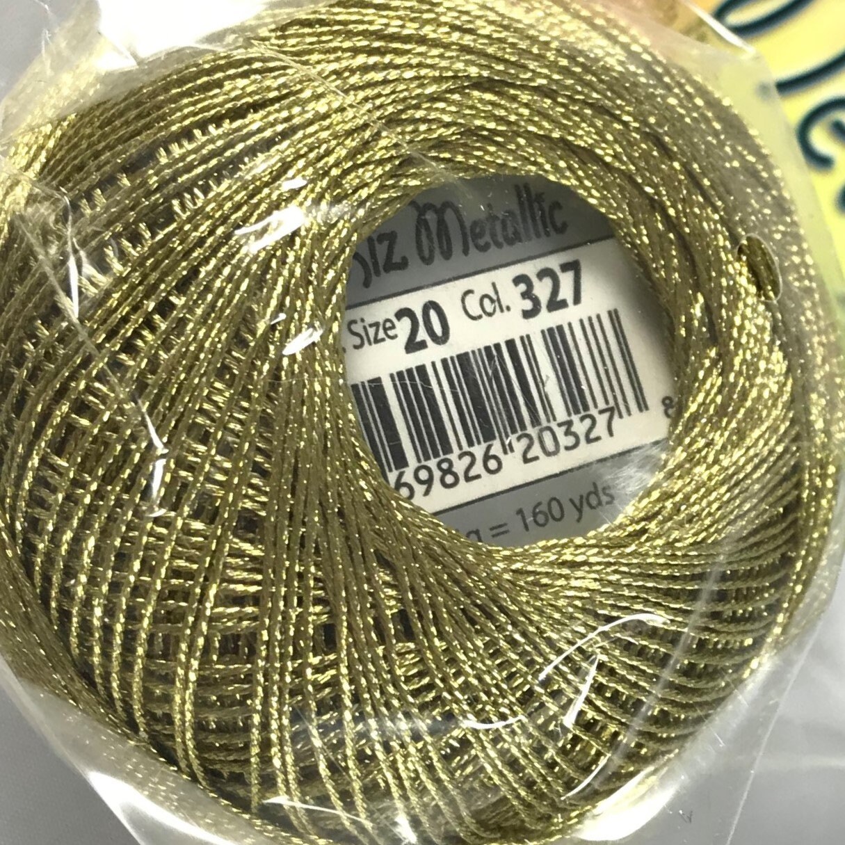 Gold Dust 327 Lizbeth Metallic Size 20 Tatting Thread | Etsy