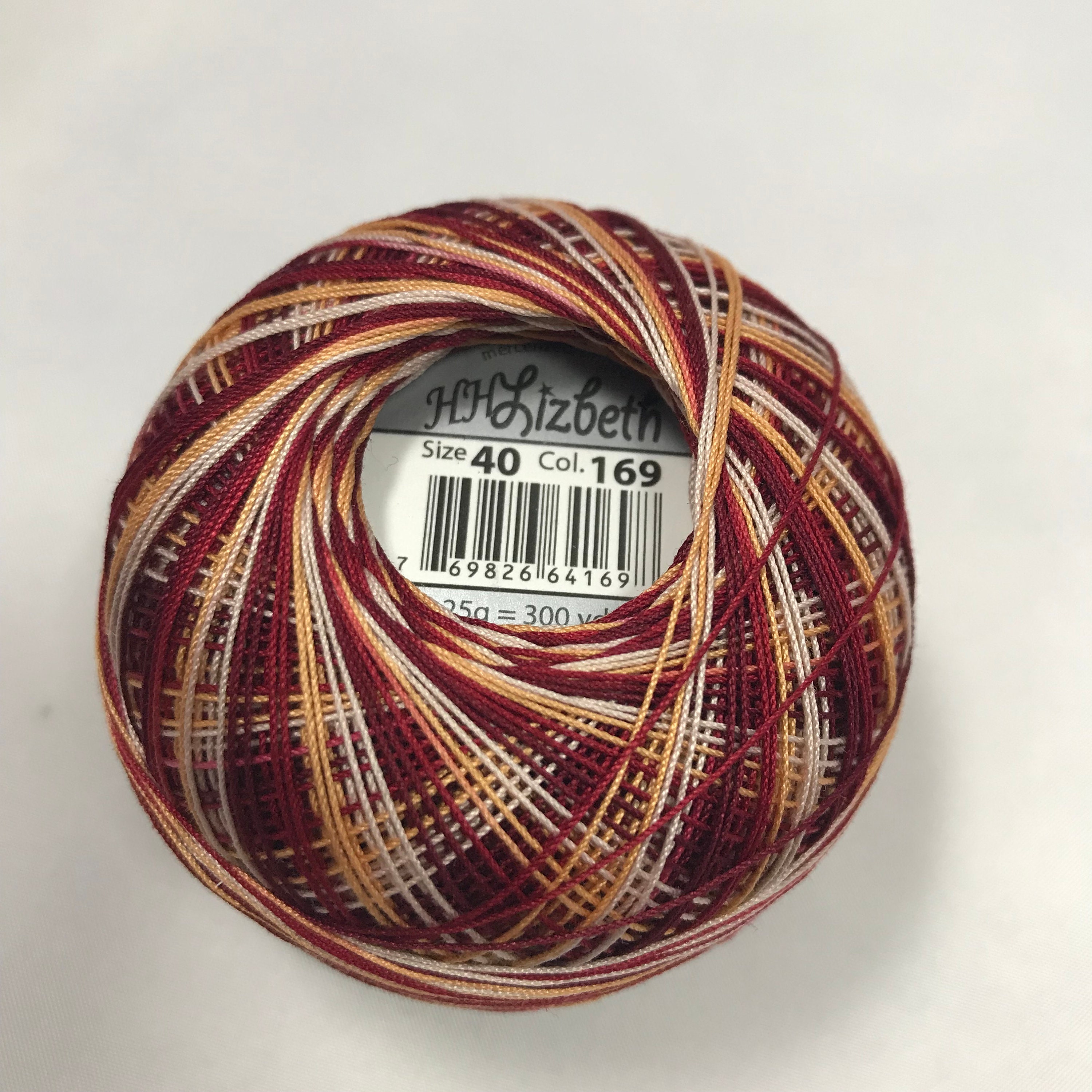 FULL SPOOL Lizbeth Tatting Thread Variegated Autumn Apple | Etsy