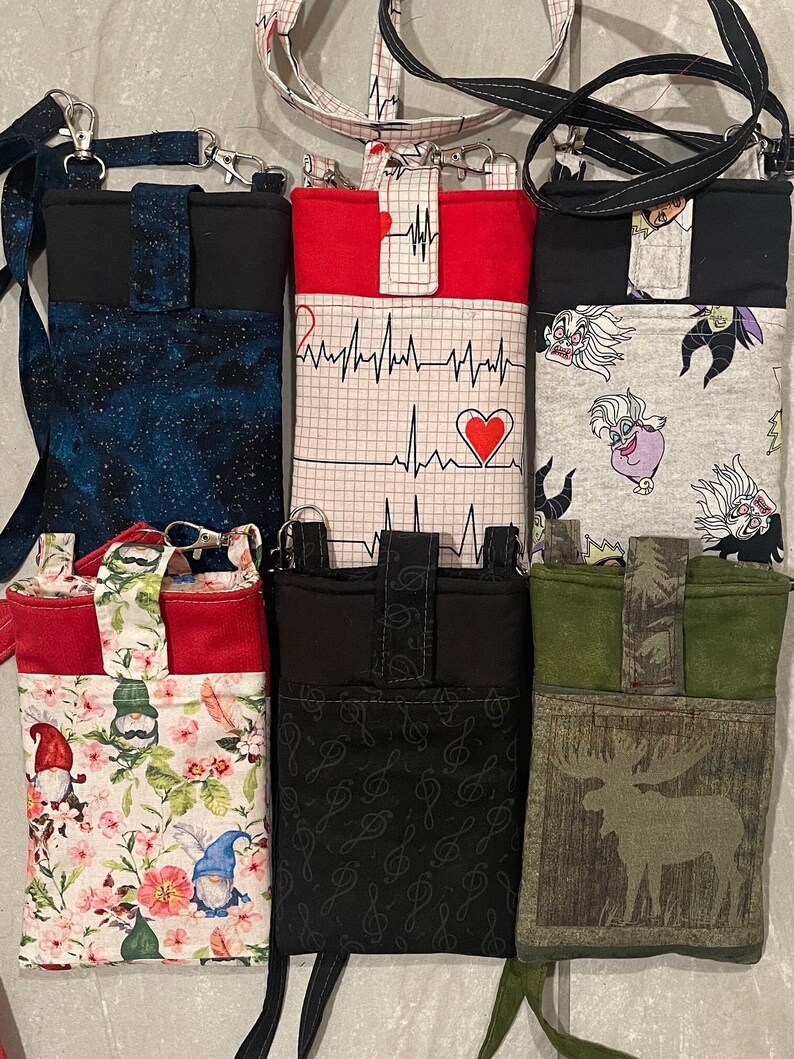 Phone Case With Pockets & Neck Lanyard Prints - Etsy