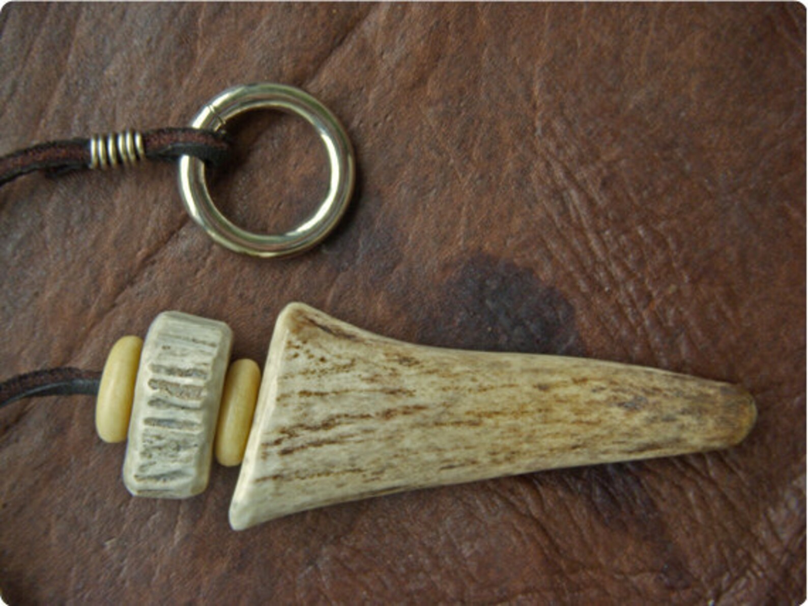 Antler Keychain Bag Charm - Etsy