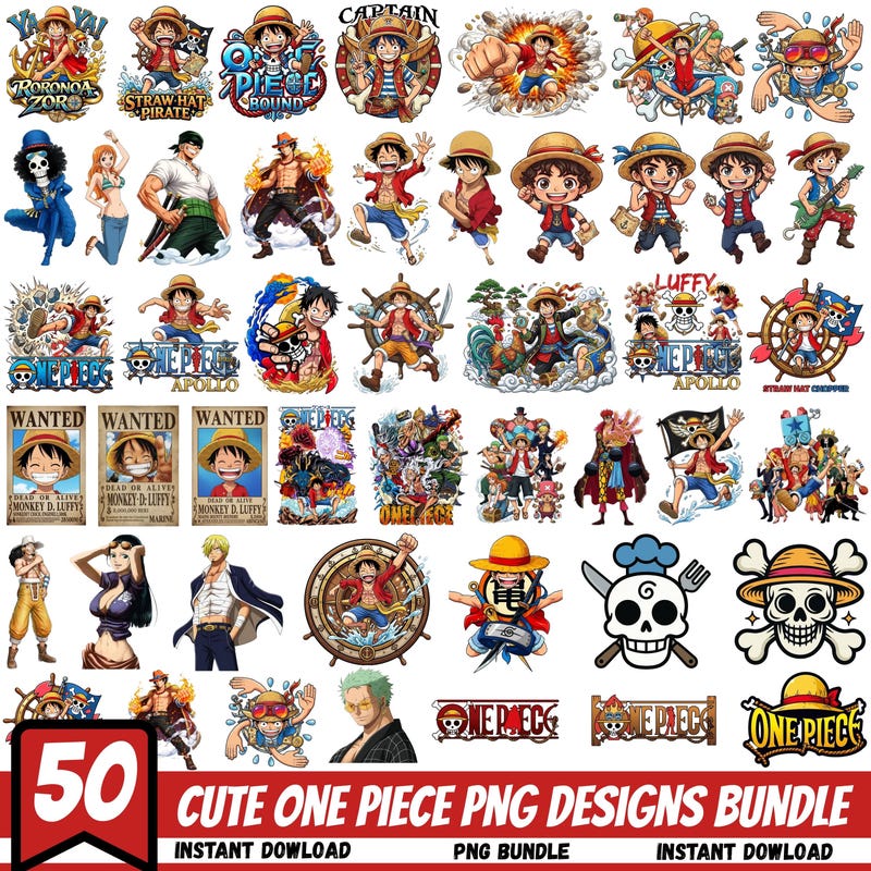 Anime Luffy Paper - Etsy