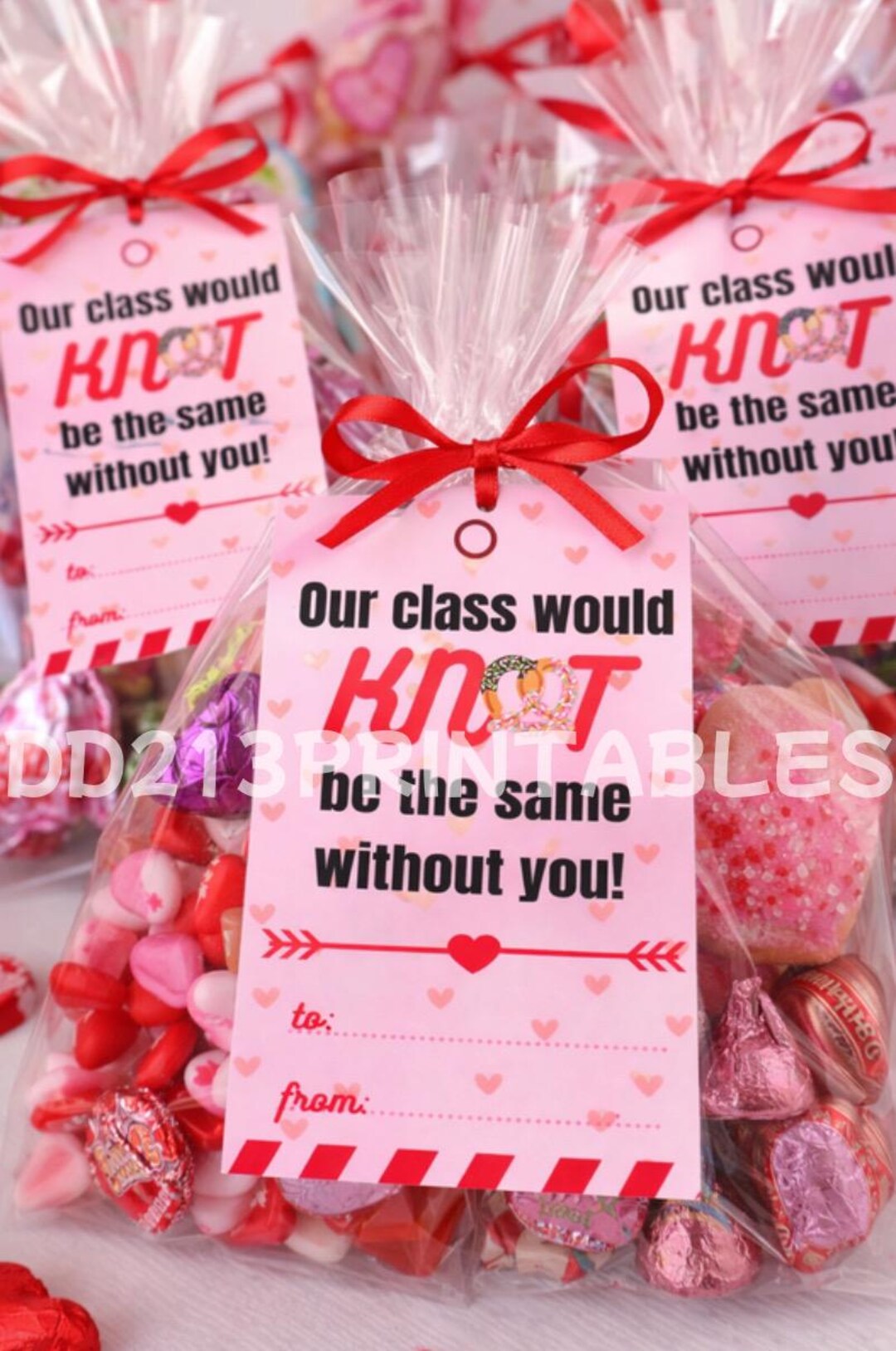 Printable Valentine Tag for Teacher / Classroom - Etsy