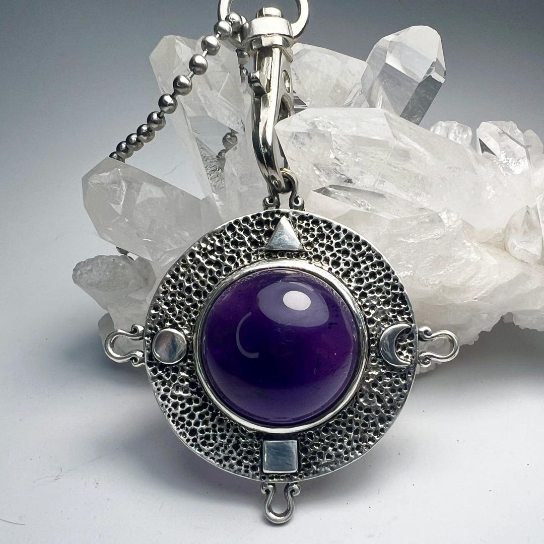 Pentacle Necklace, Magic Tool 20 Point Star, Elemental Magic Mirror ...