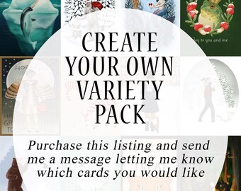 Card Variety Pack - Etsy