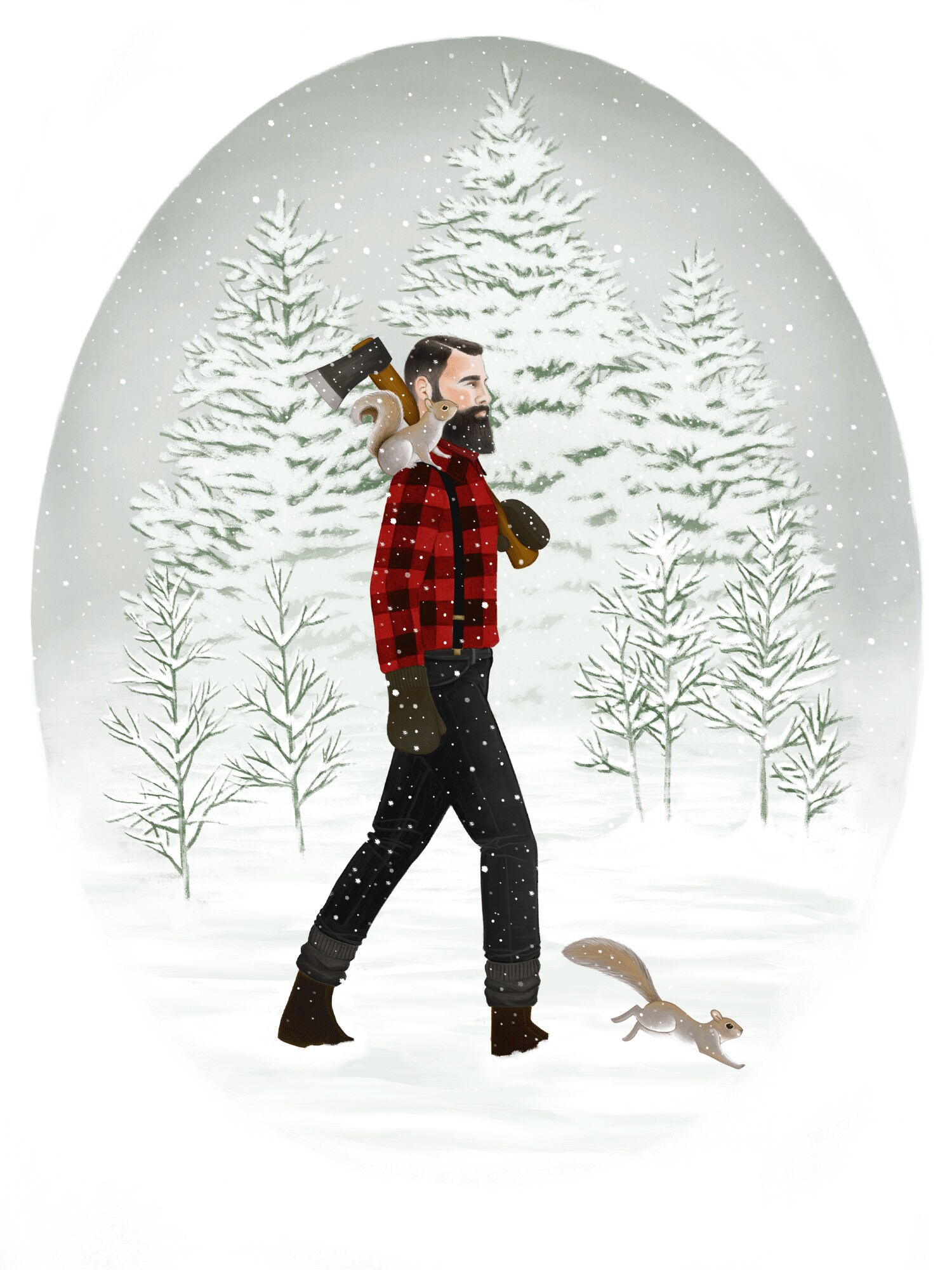 Lumberjack Art