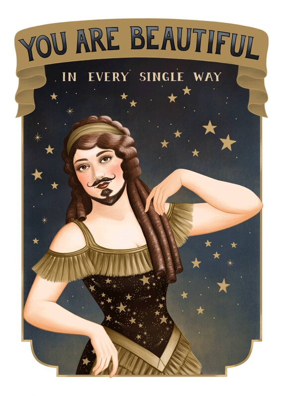 Bearded Lady Poster