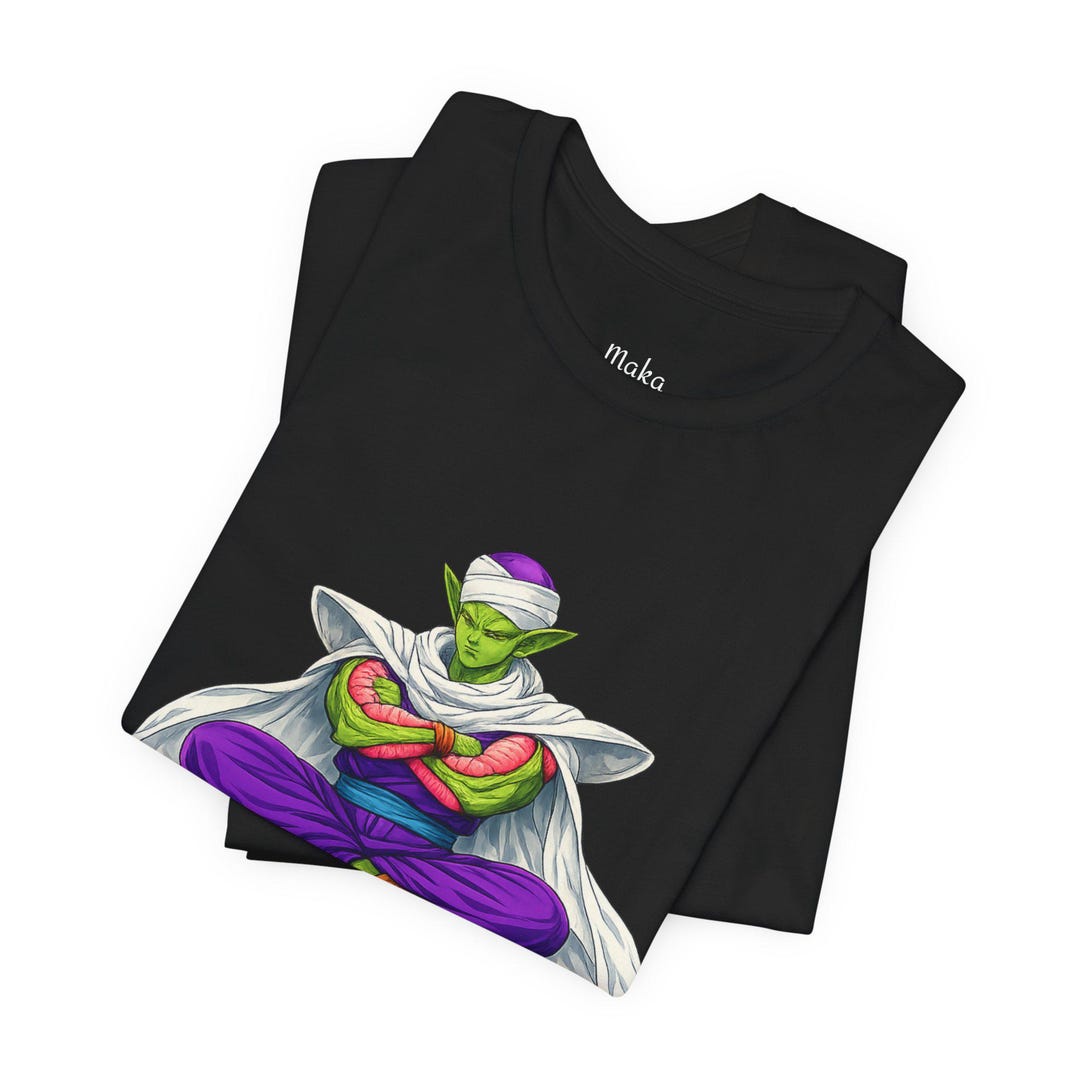 Piccolo Ramen Meditation Shirt | Anime Inspired Floating Warrior Tee ...