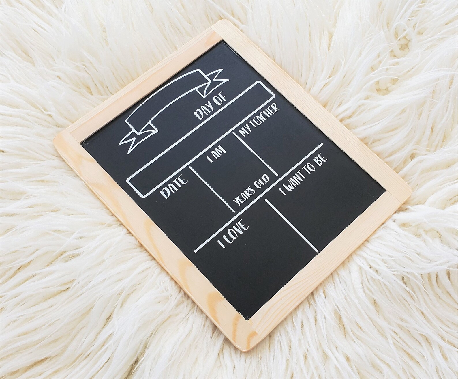 First Day of School Chalkboard Sign First Day Chalkboard - Etsy