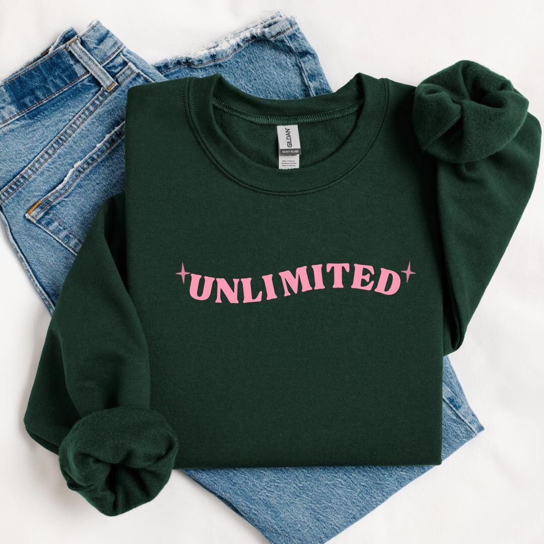 Wicked Movie Inspired Unlimited Sweatshirt, Wicked Sweatshirt Unlimited ...