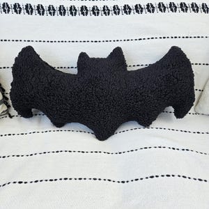 Bat Pillow, Bat Plushie, Halloween Bat Pillow, Halloween Bat Decor, Fun ...