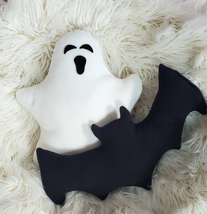 Bat Pillow, Bat Plushie, Halloween Bat Pillow, Halloween Bat Decor, Fun ...