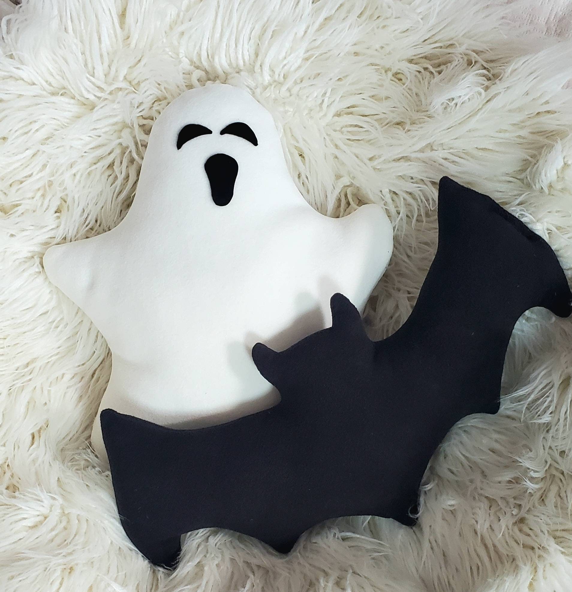 Bat Pillow, Bat Plushie, Halloween Bat Pillow, Halloween Bat Decor, Fun ...