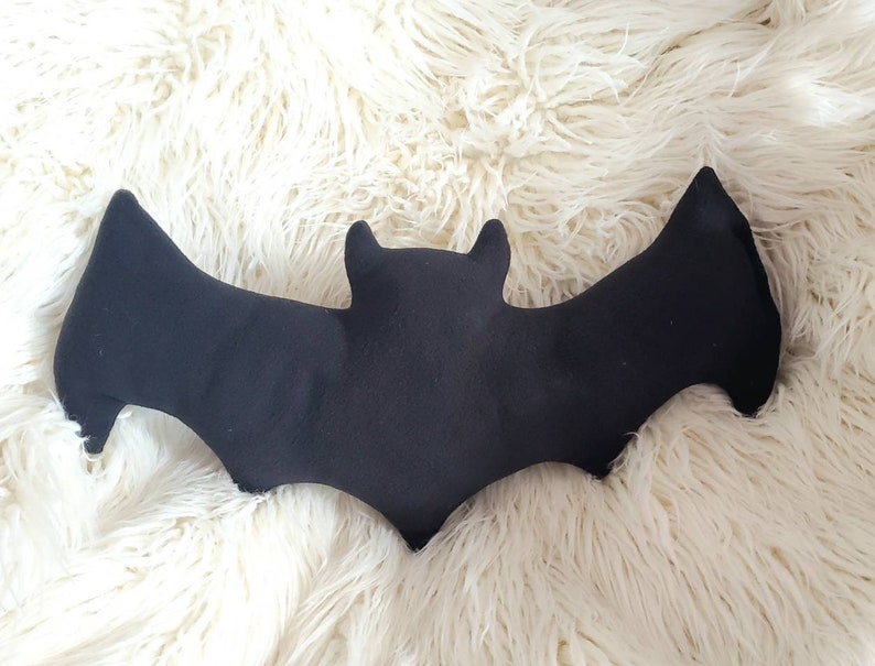 Bat Pillow, Bat Plushie, Halloween Bat Pillow, Halloween Bat Decor, Fun ...