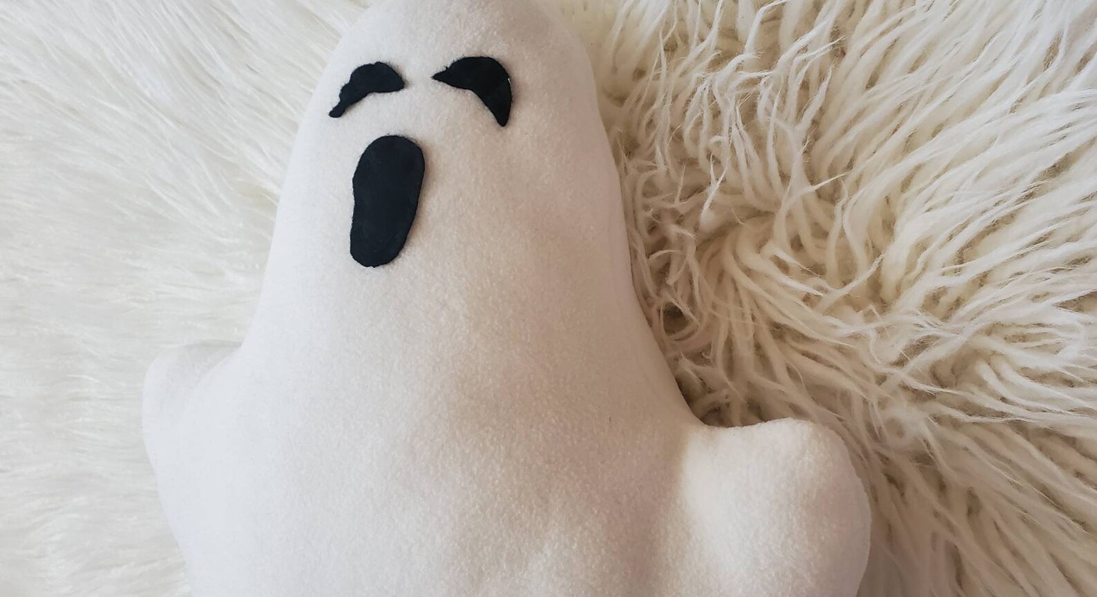 Ghost Pillow Ivory Ghost Plush Halloween Ghost Pillow - Etsy
