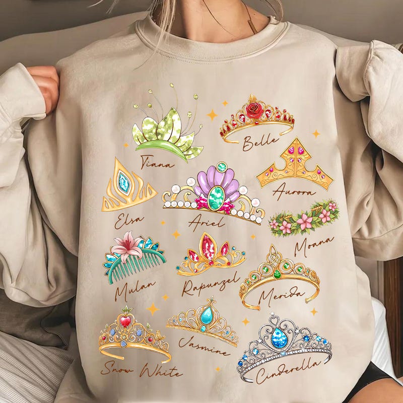 Princess Crown Ariel - Etsy