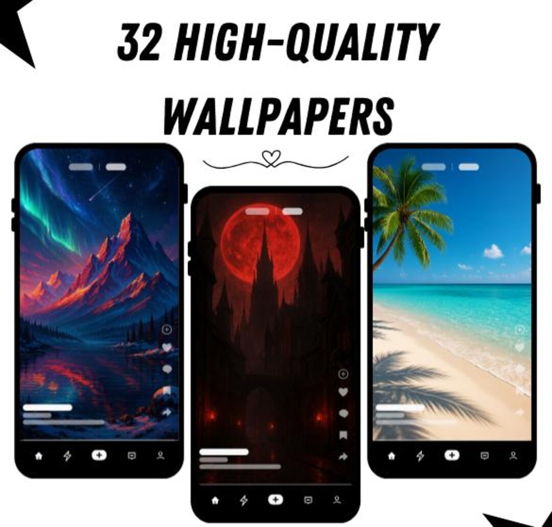 Ultimate Wallpaper Pack – 32 Anime, Lofi, Neon & Nature Phone ...