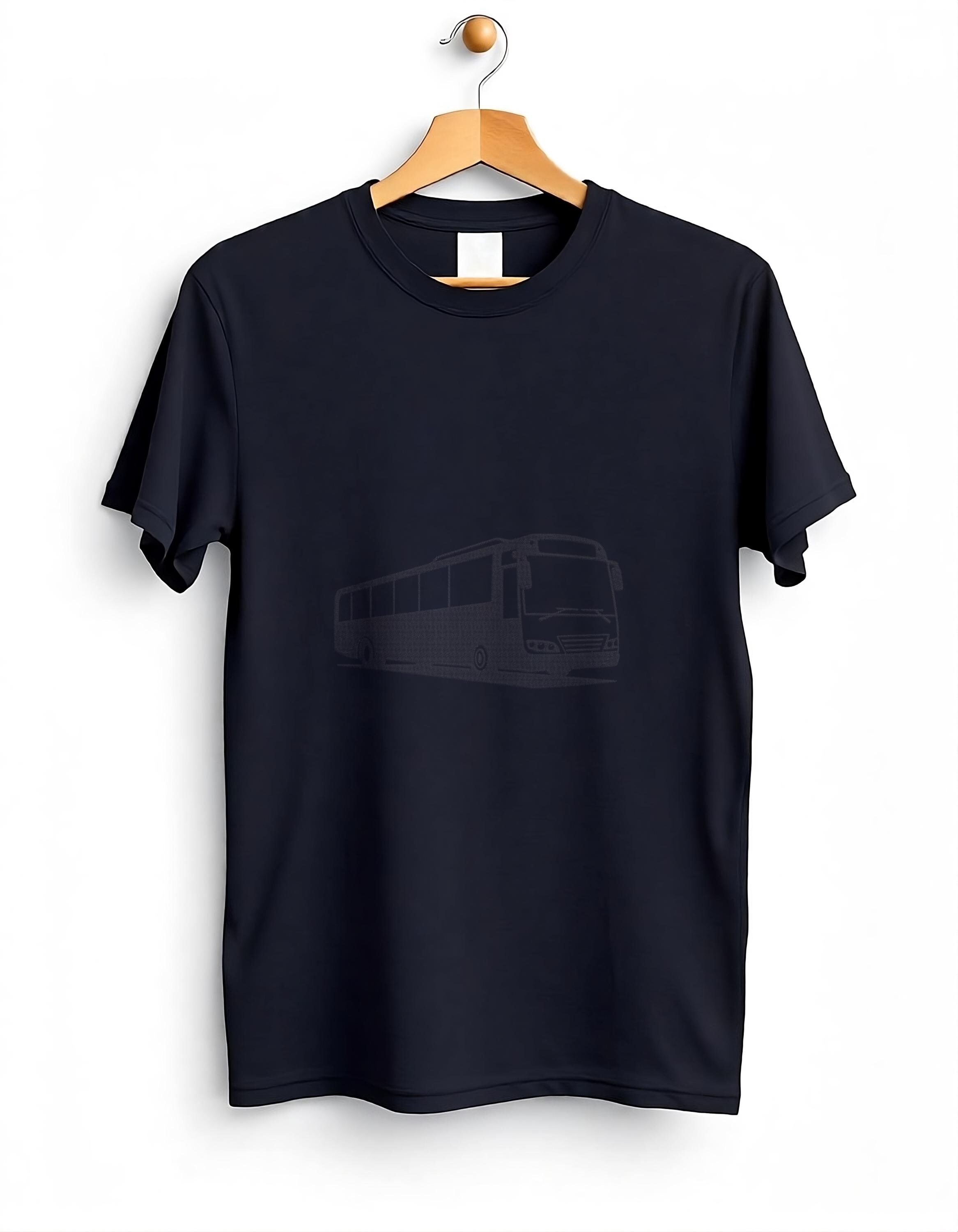 Bus Set Embroidery - Vehicle Digital Download - Black Bus Machine File ...