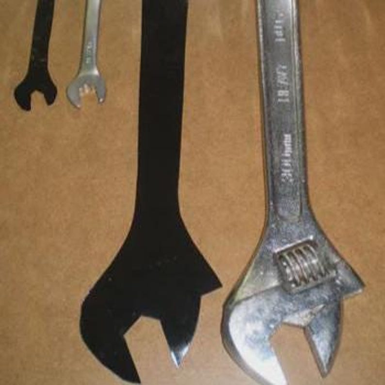 Mechanic Tool Outline Vinyl Kit • Custom Shadow Decals for Wrenches ...