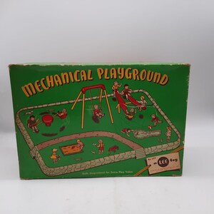 Vintage Mid Century Modern Children's Lee Toys Mechanical Playground ...