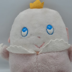 Vintage Eden Baby Humpty Dumpty Chime Rattle Pink Stuffed - Etsy