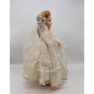 1950s Sweet Sue American Character Bride Doll Hard Plastic Blond All ...