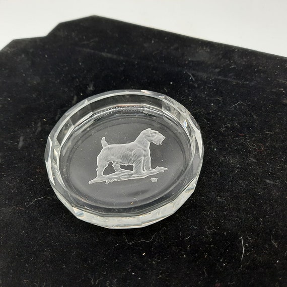 Art Deco Heinrich Hoffman Glass Salt Impressed Terrier - Etsy