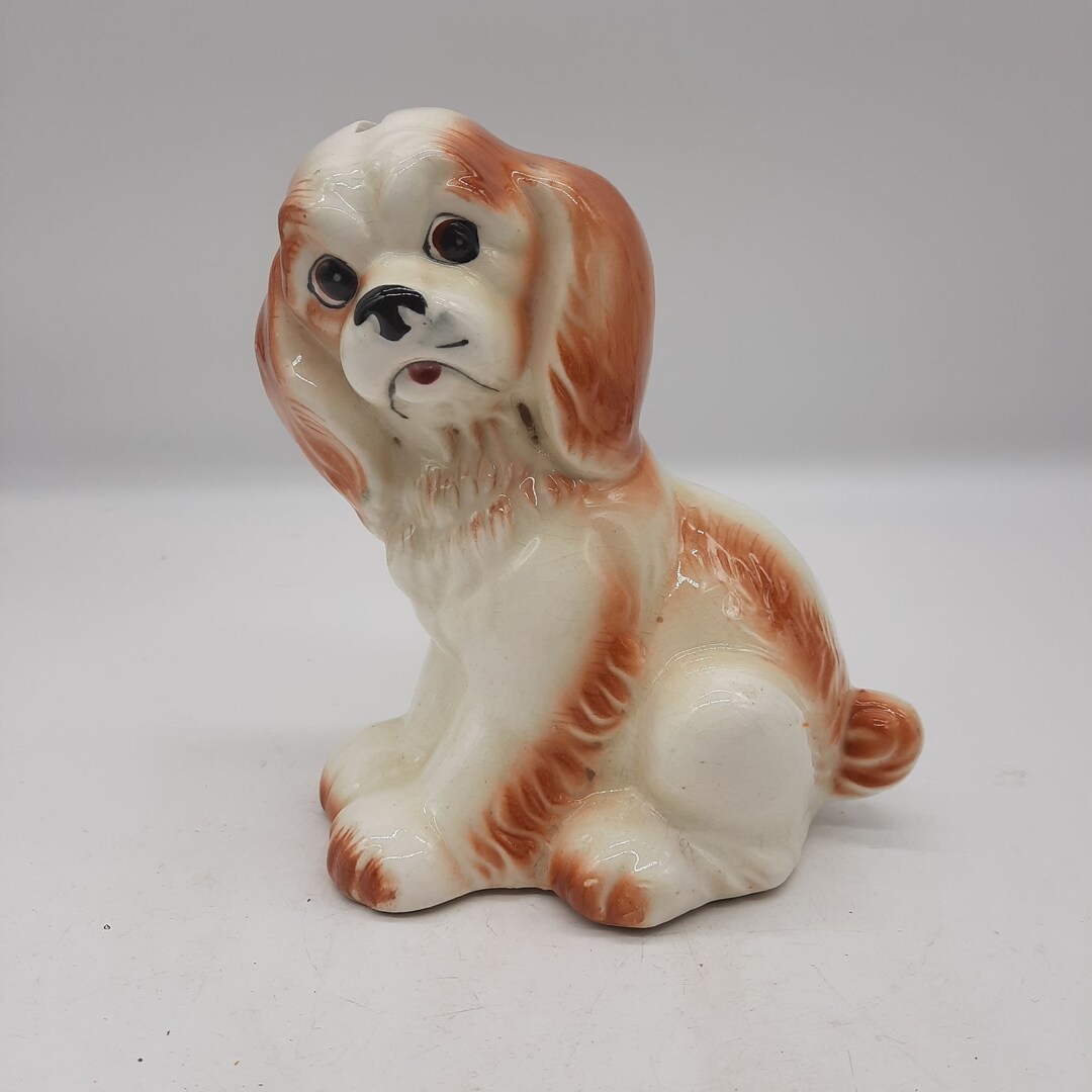Vintage Cocker Spaniel Puppy Dog Ceramic Bank Wales Made in Japan - Etsy