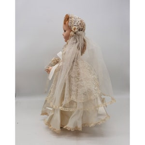 1950s Sweet Sue American Character Bride Doll Hard Plastic Blond All ...