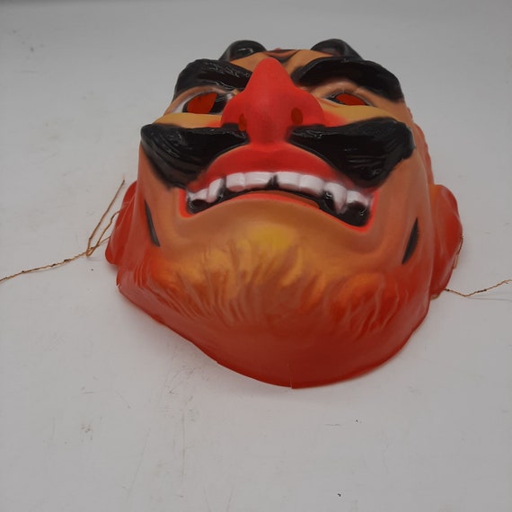 Vintage Halloween Devil Mask 1960-1970s Children's Pl… - Gem