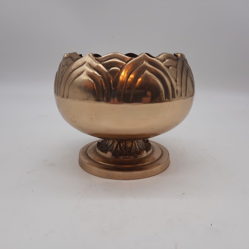 Brass Lotus Bowl - Etsy