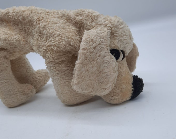 Vintage 1950s Morgan Stuffed Plush Toy Dog Squeak Nose Bantam - Garry ...