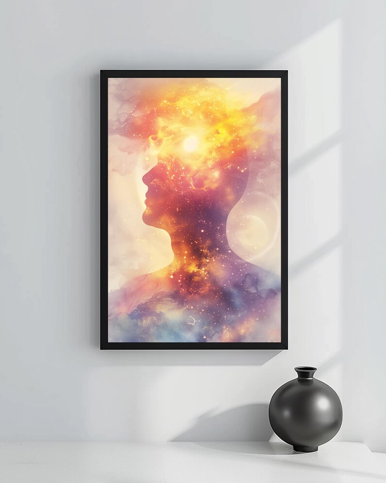Personalized Energy Portrait, Spiritual Awakening & Healing Art, Custom ...
