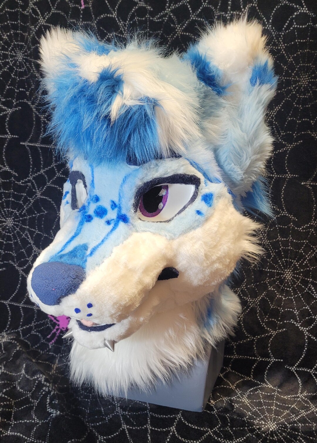 ON HOLD Premade Blue Canine Fox Wolf Fursuit Partial - Etsy