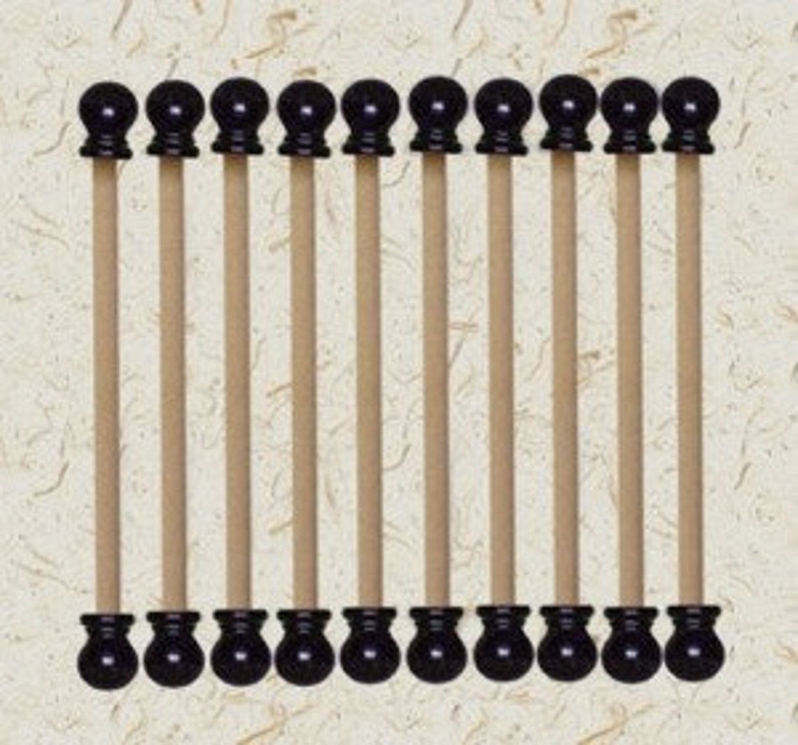 6-inch DIY 90 Sets. Scroll Invitation Rods - Etsy