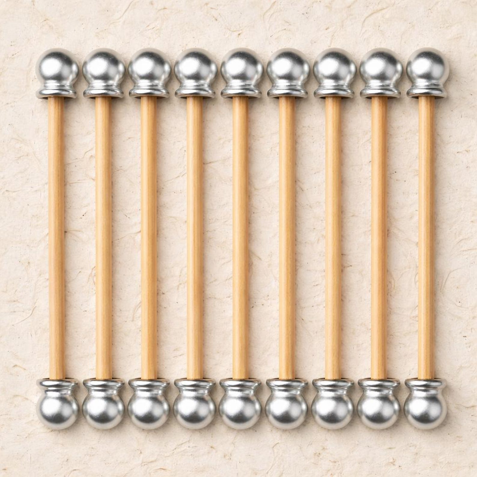 5-1/2 Inch Paper Width DIY 50 Sets. Scroll Invitation Rods - Etsy