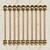 6-inch DIY 90 Sets. Scroll Invitation Rods - Etsy