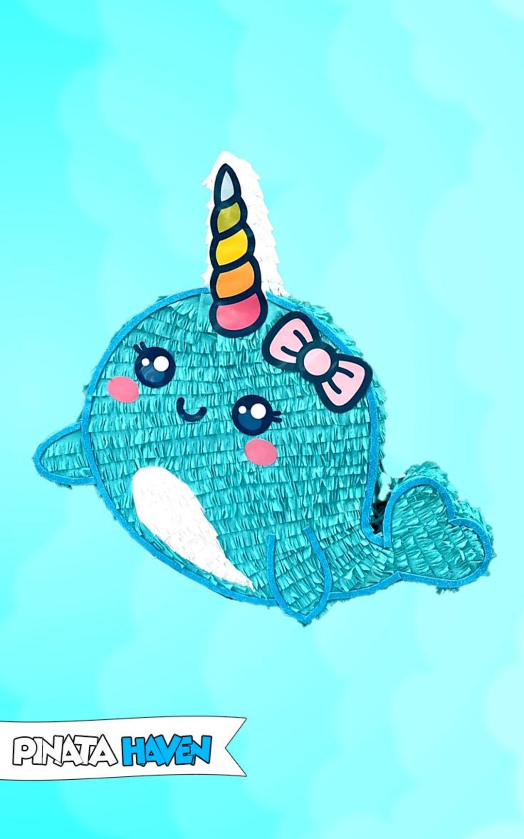 Blue Whale Pinata Birthday Party - Etsy