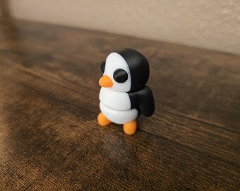 3D Printed Articulating Penguin - Etsy
