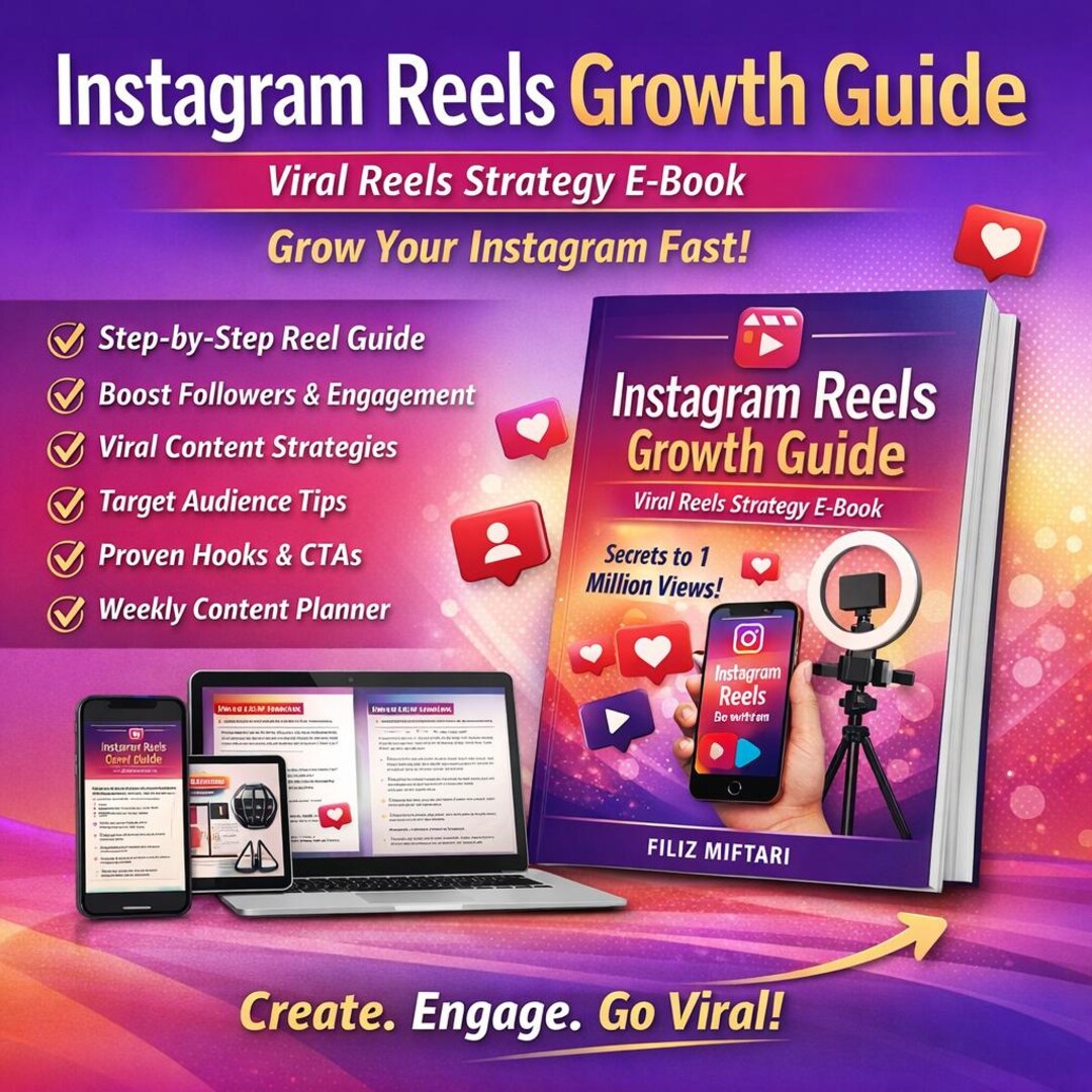 Instagram Reels Growth Guide | Viral Reels Strategy Ebook | Grow Your ...